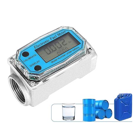 1 Digital Flow Meter Module Gas Oil Fuel Flowmeter Use Pump Flow Meter