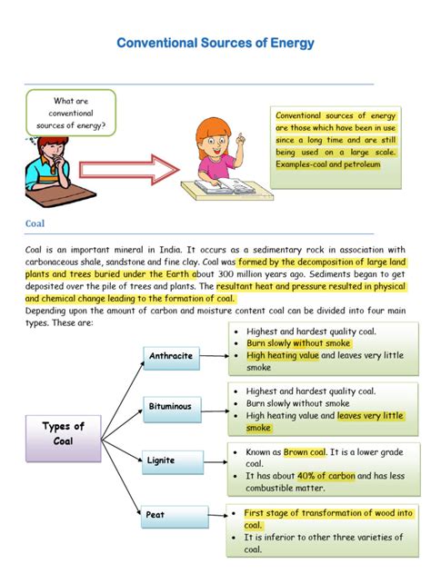 Conventional Sources Of Energy Geography Class 10 Icse Pdf