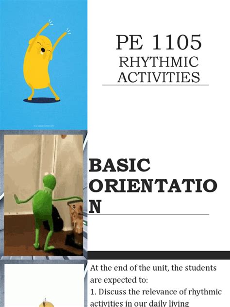 Rhythmic Activities Module 1 Pdf Dances Rhythm