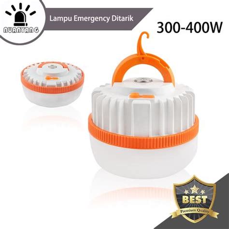 Promo Lampu Emergency Ditarik Bohlam Pengisi Daya Magnetik Hisap Terang Led Luar Ruangan Lampu