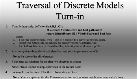 Solved Traversal Of Discrete Models Turn In 1 Your Python Solved Traversal Of Discrete Models Turn In 1 Your Python