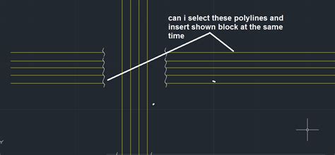 Insert Specified Block At The End Of Polyline Autodesk Community