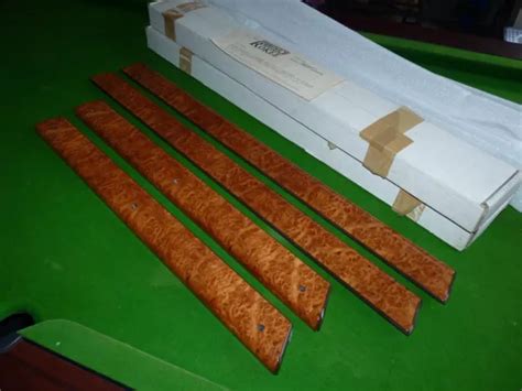 Nos From Rokee Set Of Classic Mini Burr Walnut Front And Rear Door Cappings 1970 £110 00