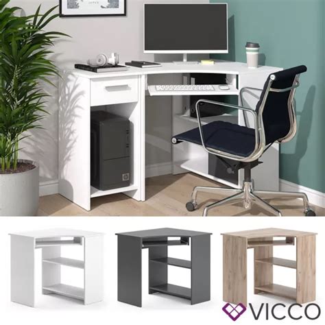 Eckschreibtisch Schreibtisch Computertisch Odin Pc Arbeitstisch Ablage