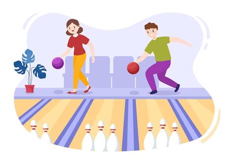 People Bowling Cartoon Images Free Download On Freepik
