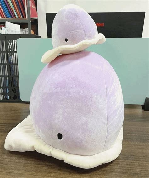 [빠른발송]뚱보 가오리 필로우 인형 수면 귀여운 바다 물고기 애착 쿠션 에이블리