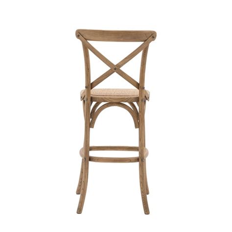 Cannock Set Of 2 Bar Stools Rattan Dunelm