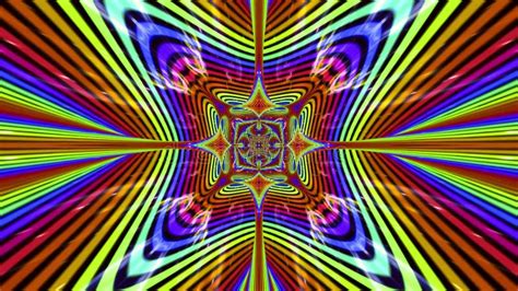 Abstract Loop Animation With Colorful Movements And Back And Forth Effect Stock Footage Video