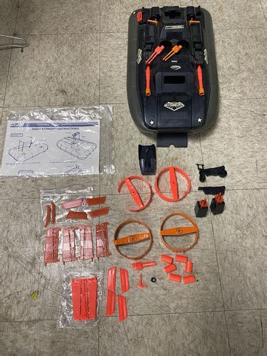 1988 Gi Joe Night Striker Hovercraft Night Force Whale Arah Near