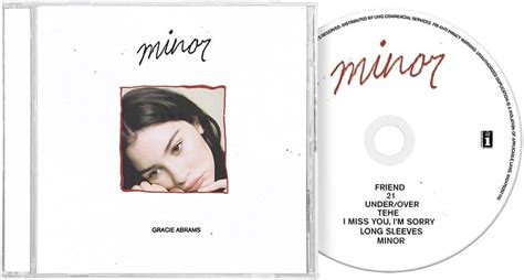 Gracie Abrams Minor Cd Discobolegr