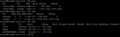 how to create new volume group and reduce existing logical volume
