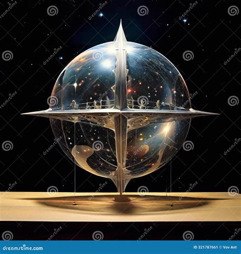 Spatial Dimension Space Space Containing The Three Dimension O Stock