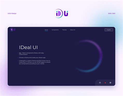 Ideal Ui React Components Library Behance