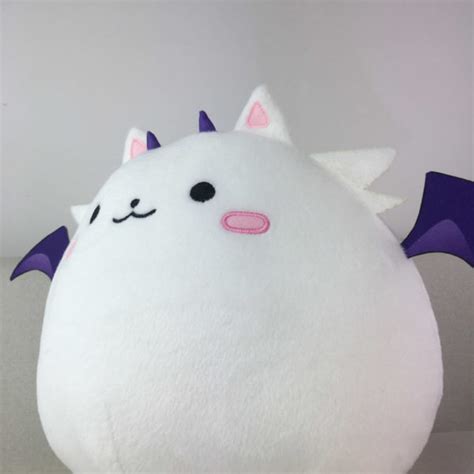 Cute Devil Cat Plushie Kawaii Cat Stuffed Animal Plush Toy Regisbox
