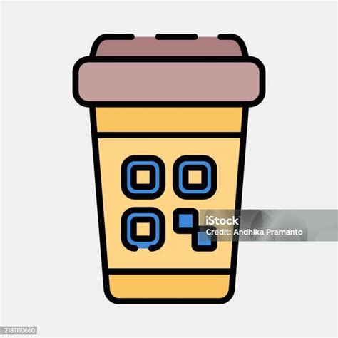 Icône Tasse Codebarres Éléments De Codebarres Et De Code Qr Icônes Dans