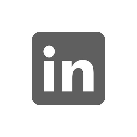 Linkedin Icon Grey