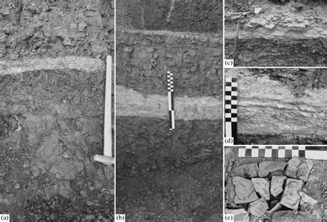 Stratiform Gleization Zones At The Cyclotheme Roof A With Paleosoil