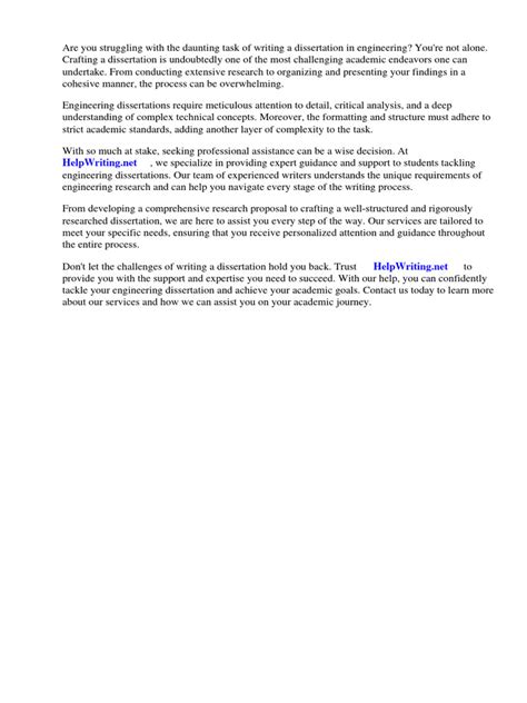 Engineering Dissertation Template Pdf Thesis Engineering