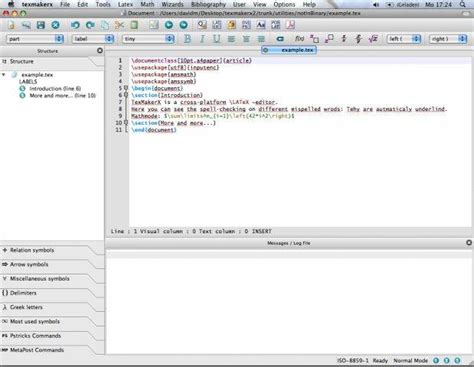 TeXstudio A LaTeX Editor Wiki Home
