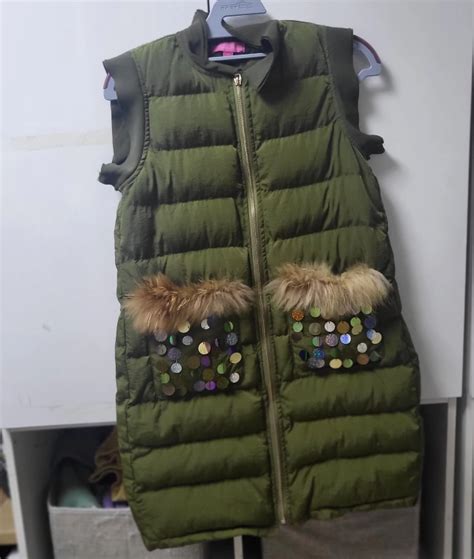 150사이즈 조끼롱패딩 당근 중고거래