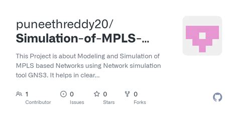 Github Puneethreddy20simulation Of Mpls Label Distribution Protocol Using Gns3 This Project