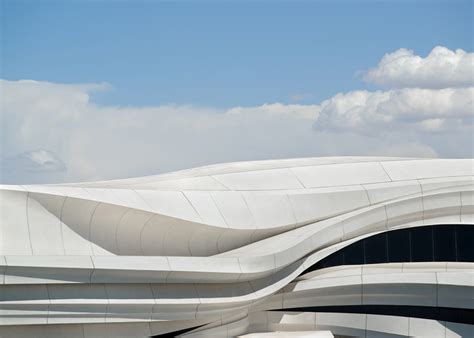 Facade Of Yinchuan Art Museum References A Chinese River