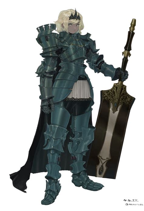 Safebooru 1girl Armor Black Cape Blonde Hair Breastplate Cape Closed