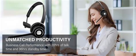 Professional Phone Call Bluetooth Headset For Poly Polycom