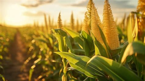 Premium Photo A Photo Of A Field Of Corn For Ethanol Production