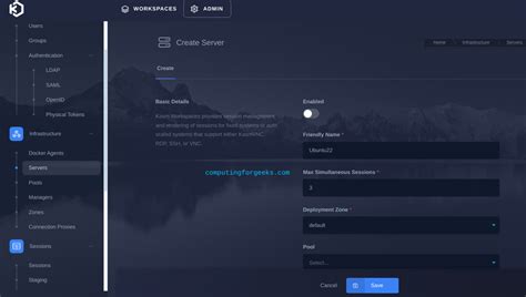 Stream Desktop And Containerized Applications On Browser Computingforgeeks