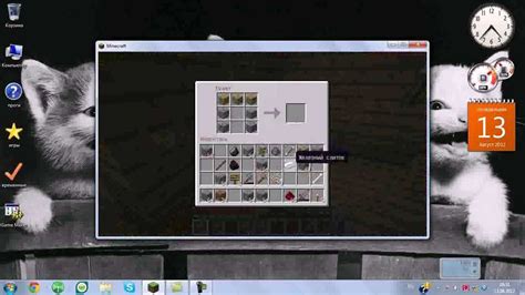 как сделать поршень в Minecraft Youtube