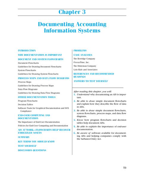 Solution 5 Chapter 3 Documenting Accounting Information Systems