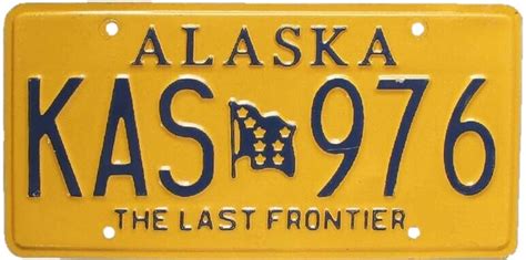 Vehicle Registration Plates Of Alaska Wikiwand