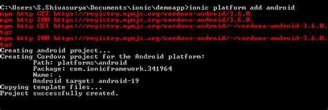 Getting Started With Ionic App Android Application I Visionblog