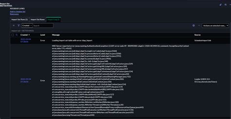 Loading Import Set Table With Error Servicenow Community