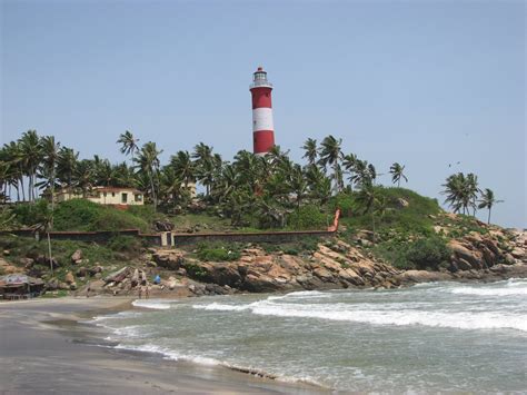 Kovalam Lighthouse Beach Free Photo Download Freeimages