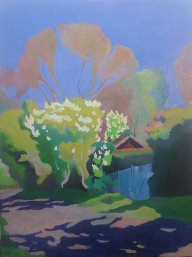 Купити картину «Вулиця в жанрі міський пейзаж олійними фарбами на полотні в стилі