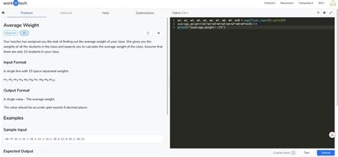 Codingjourney Python Problemsolving Workattech Srushti Boraste