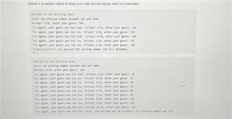 solved task1 guess game your objective for this assignment