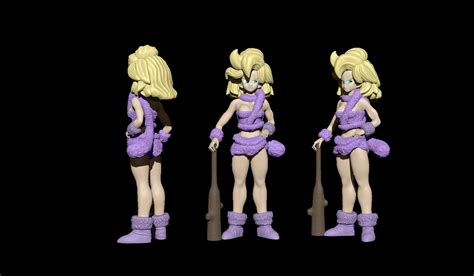 🎨 Ayla Chrono Trigger・ Stl File For 3d Printing・cults