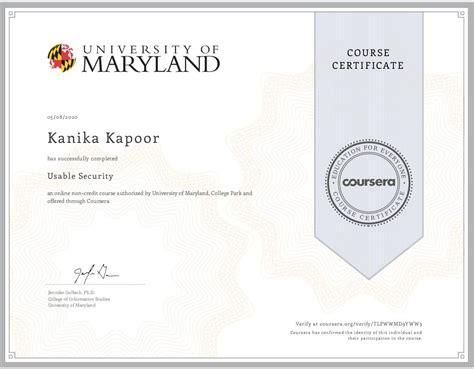 Kanika Kapoor On Linkedin Coursera Security Cybersec