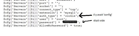 phpMyAdmin je n arrive plus à me connecter à phpMyAdmin EDI CMS
