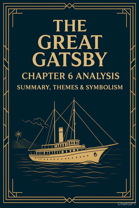 The Great Gatsby Chapter 6 Analysis Summary Themes And Symbolism