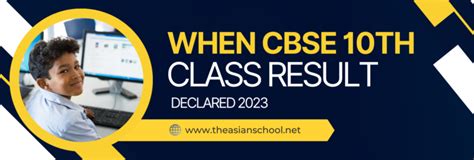When Cbse 10th Class Result Declared 2023