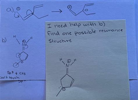 Solved A I Need Help With B Find One Possible Resonance