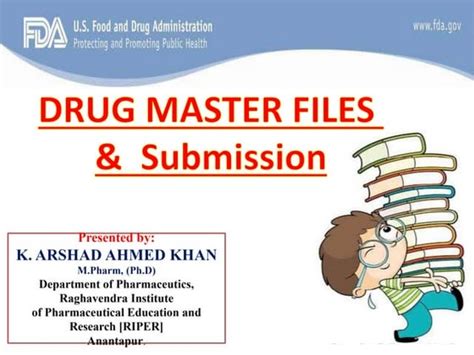 Drug Master File Ppt