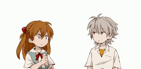 Neon Genesis Evangelion Kaworu X Shinji 