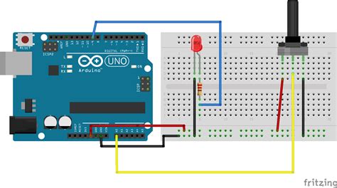 Alienxarea Arduino Faire Varier Lintensité Dune Led Potentiomètre Adc Ep 4 Alienxarea