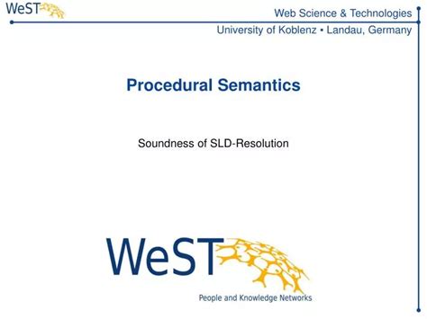 Ppt Procedural Semantics Of Sld Resolution Algorithm Unification