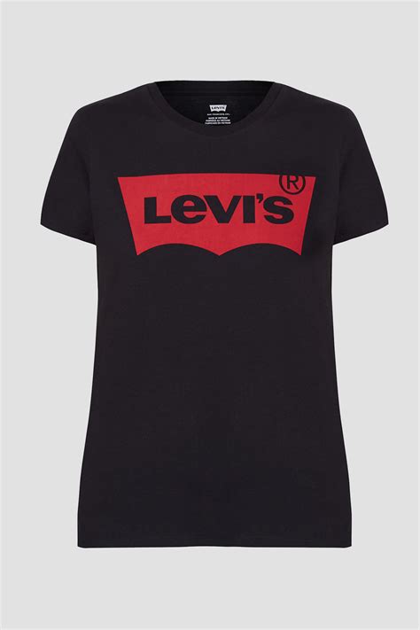 Женская черная футболка Levi’s® 17369;0201 — Ultrashop